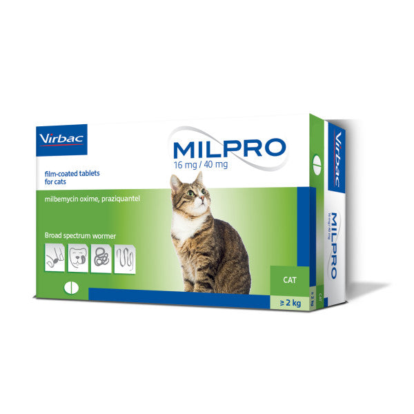 Milpro Cat Worm Tablet - Flavoured (Per Tablet) – Pet Products - New ...